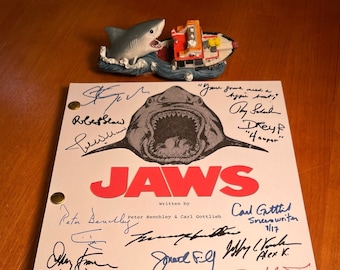 Jaws Signed Script - Etsy