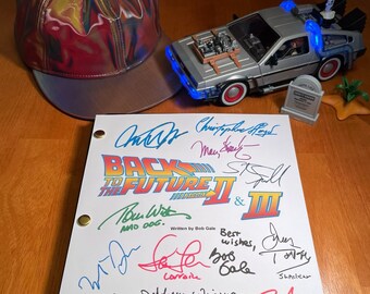 Back to the Future Script - Etsy