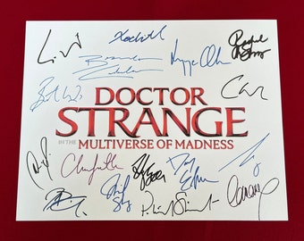 Doctor Strange Signed - Etsy