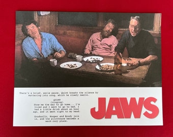 Jaws Movie Script - Etsy