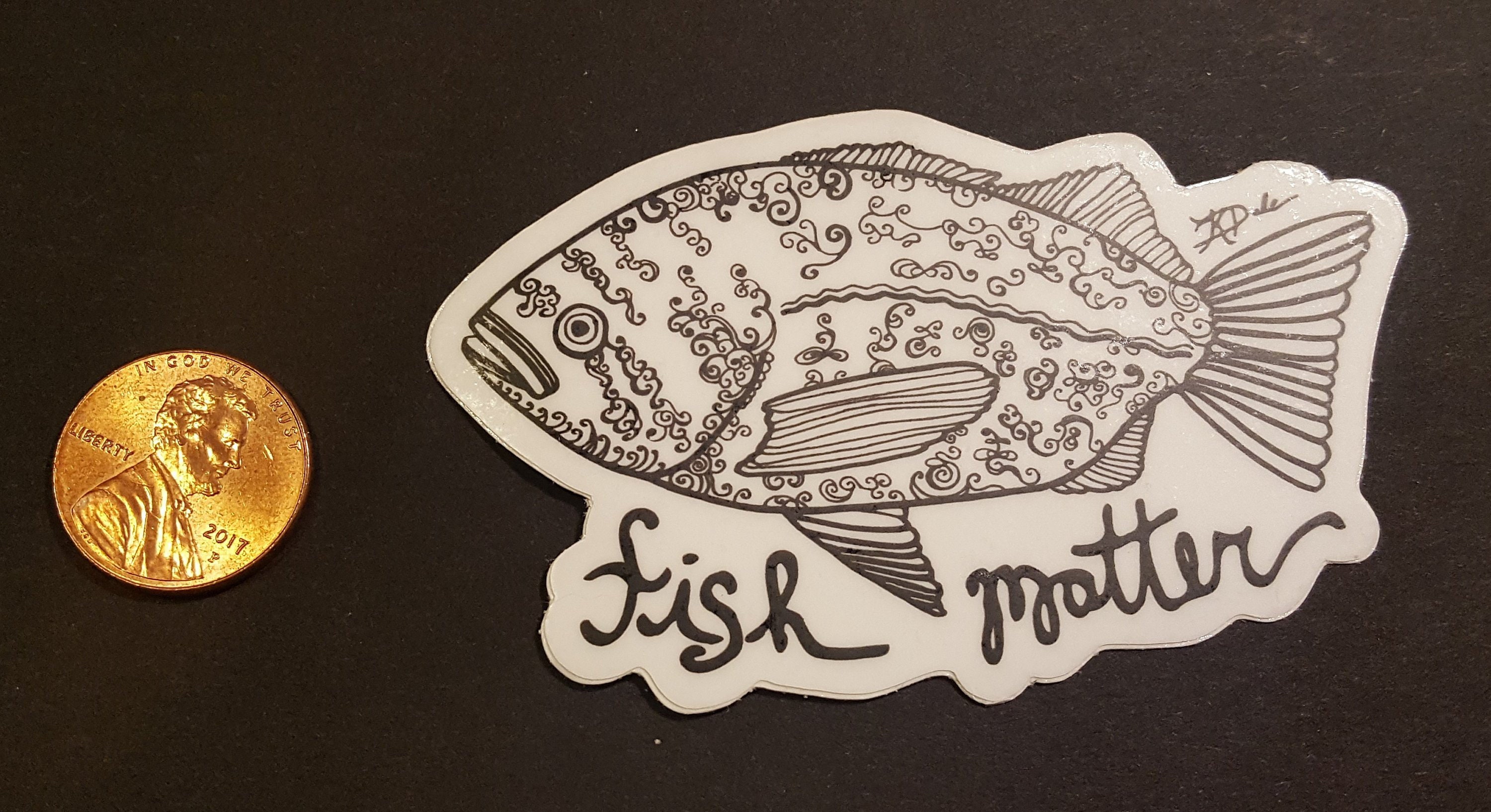 Blue Rockfish Sticker - Etsy