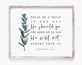 Train up a Child - Etsy