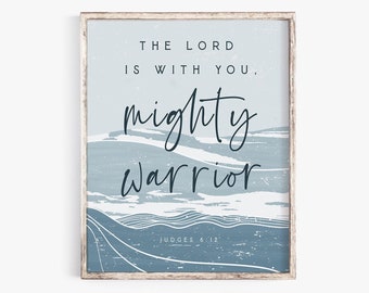 Gideon Warrior Sign - Etsy