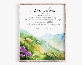 By Wisdom a House | Etsy