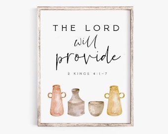 Lord Will Provide | Etsy