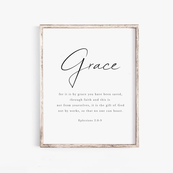 Ephesians 2 8 - Etsy