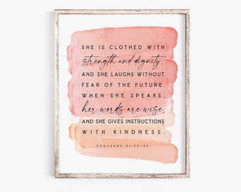 She Laughs Without - Etsy