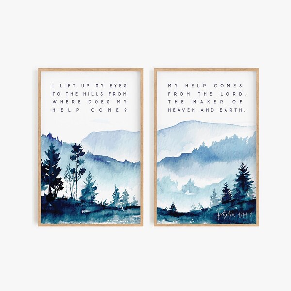 Bible Verse Psalm - Etsy