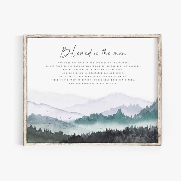 Psalm 1 - Etsy