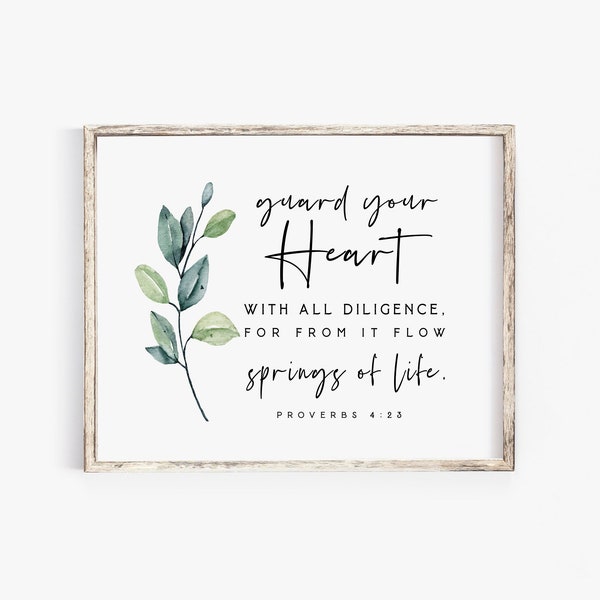 Proverbs 4 - Etsy
