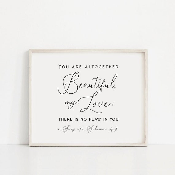 Song Of Solomon 4:7 Background