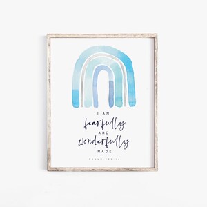 Psalm 139:14 I Am Fearfully and Wonderfully Made Bible Verse Bible ...