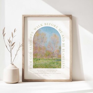 Genesis 17:1 I Am God Almighty Walk Before Me Be Blameless Bible Verse ...