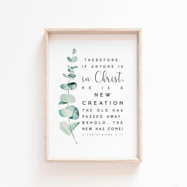 2 Corinthians 5 17 - Etsy