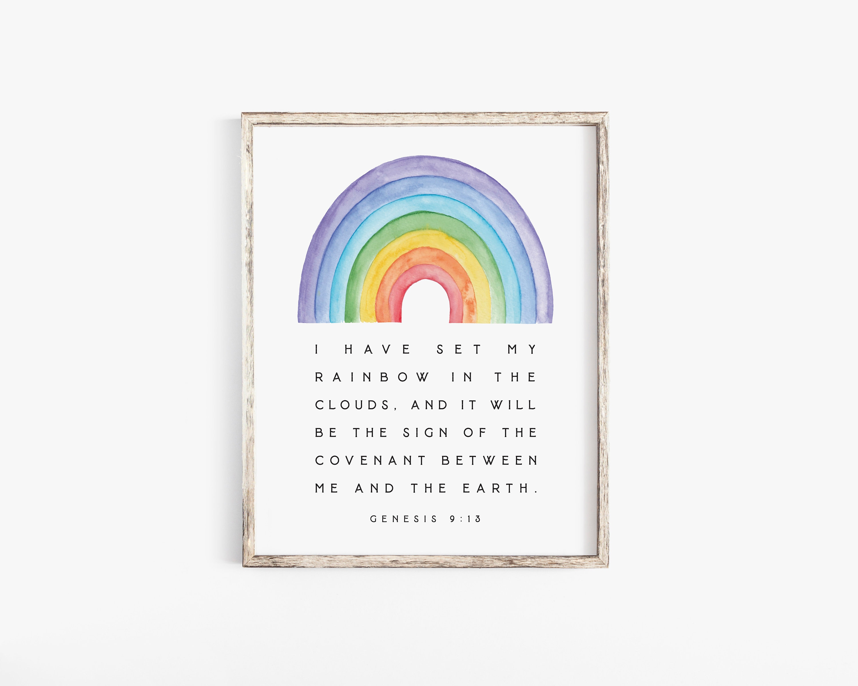 Rainbow Wallpaper That Says Genesis Rainbow : R/evangelion