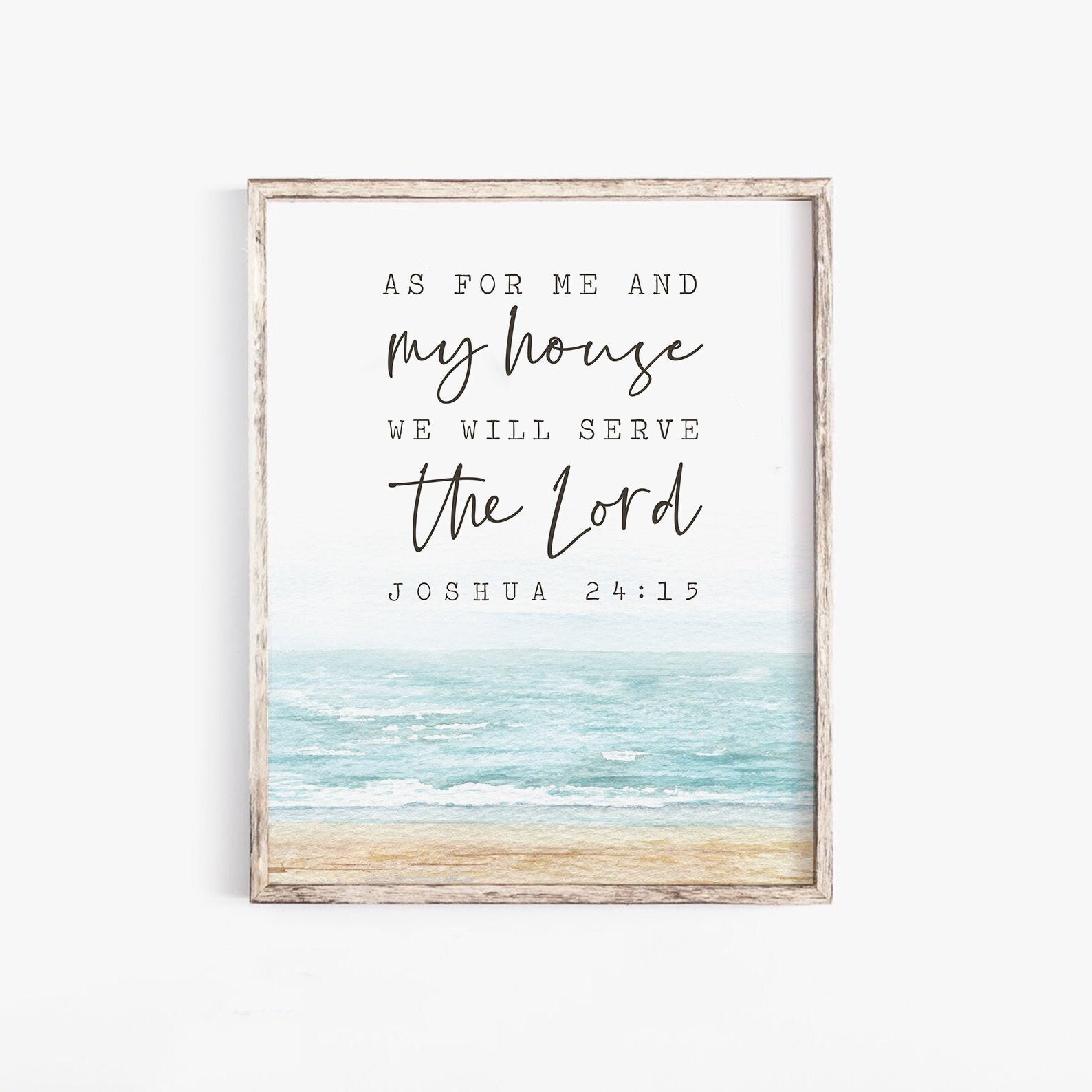 Home & Living Religious Gift Scripture Large Print Decor Horizontal ...