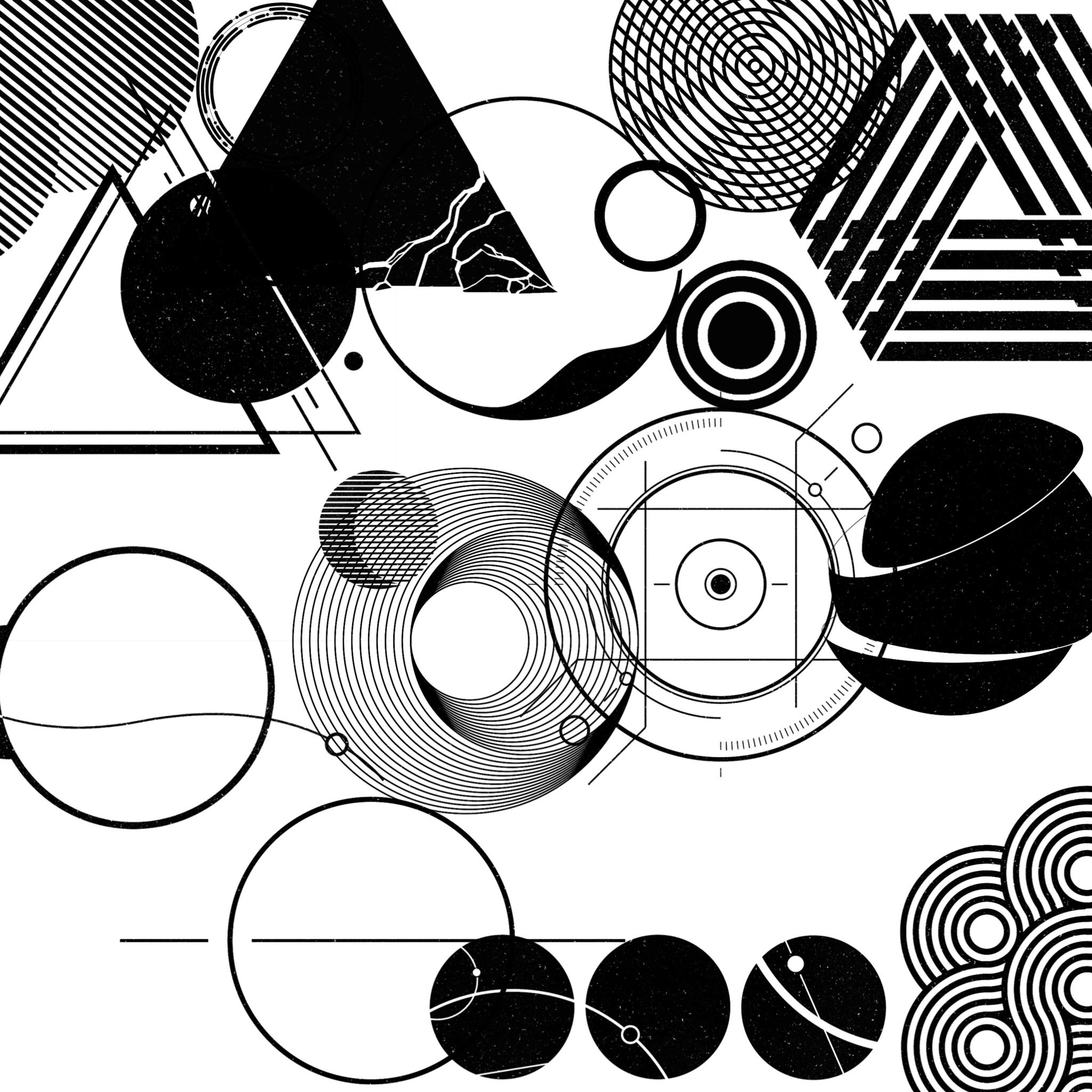 Tattoo Procreate Brushes Geometric Minimalism 90 Brushes - Etsy