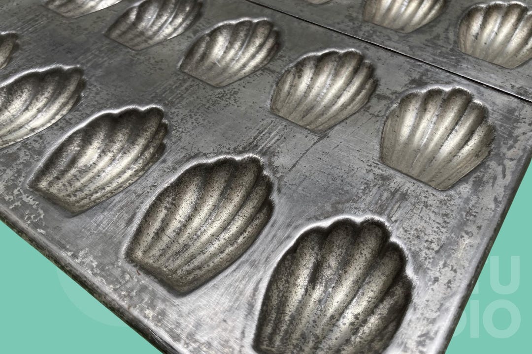 Professional French Madeleine Tray | Vintage 40-shell Patisserie Mould ...