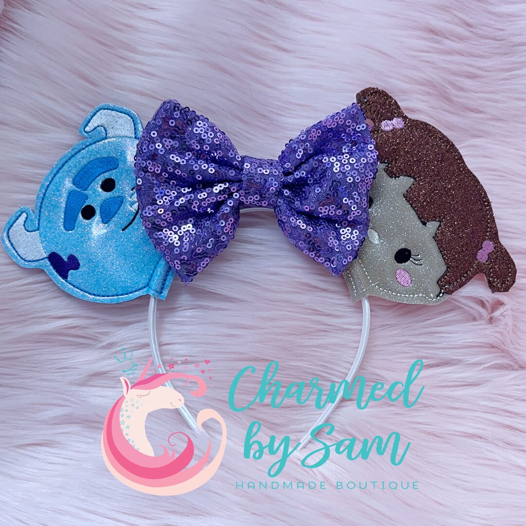 Sully Boo Mike Monsters Inc. Inspired Ears, Sully Ears, Mike Ears, Boo ...