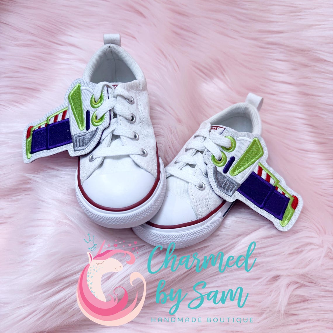Buzz Lightyear Wings Inspired Shoe Boot Wings Mickey Ears, Princess ...