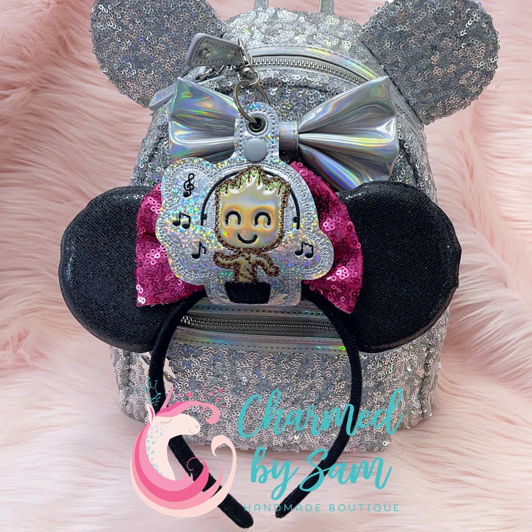 Glitter Groot Tree Inspired Mouse Ears Holder, Sunglasses Holder ...