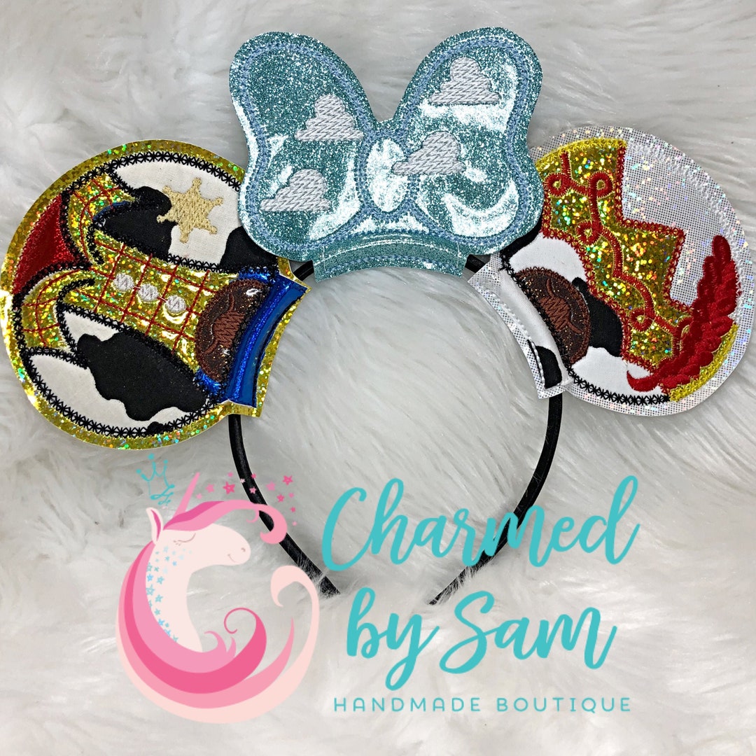 Toy Story Inspired Mouse Minnie Mickey Ears, Woody Ears, Jessie Ears ...