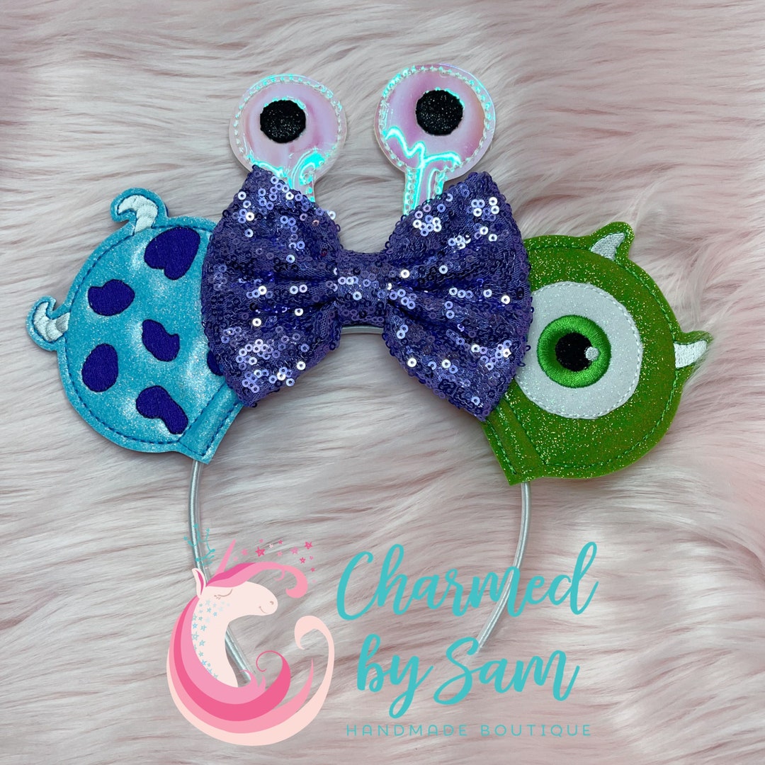 Sully Boo Mike Monsters Inc. Inspired Ears, Sully Ears, Mike Ears, Boo ...