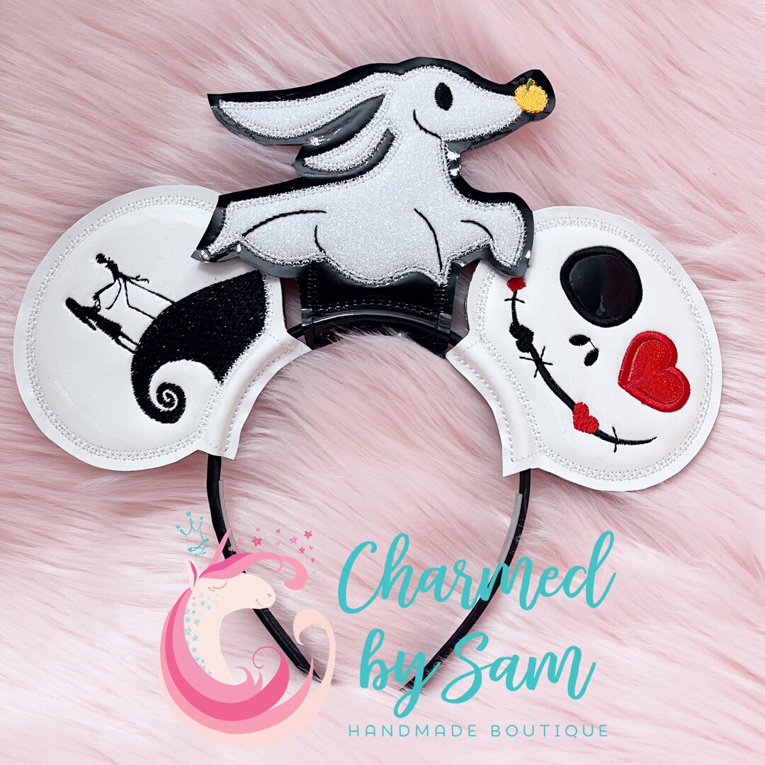 Jack Sally Zero Nightmare Before Christmas Adult Child Mouse Ears ...
