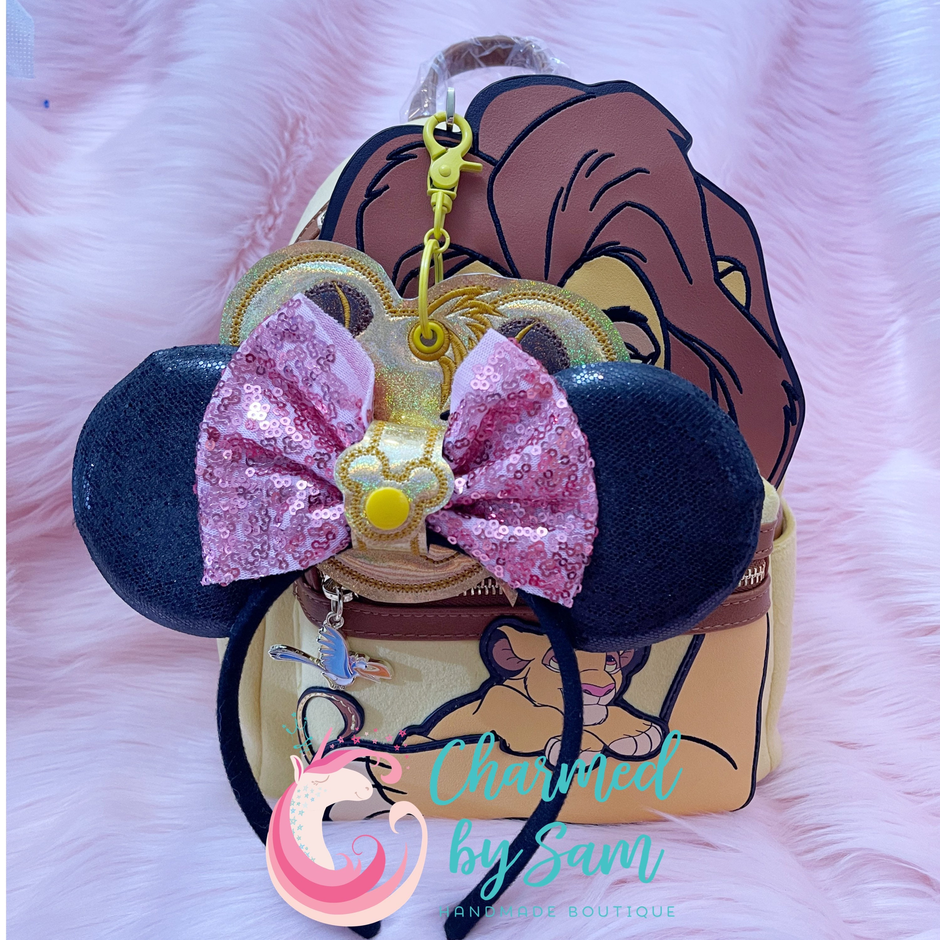 The Lion King Inspired Mouse Ears Headband Holder, Simba Ears, Timon ...