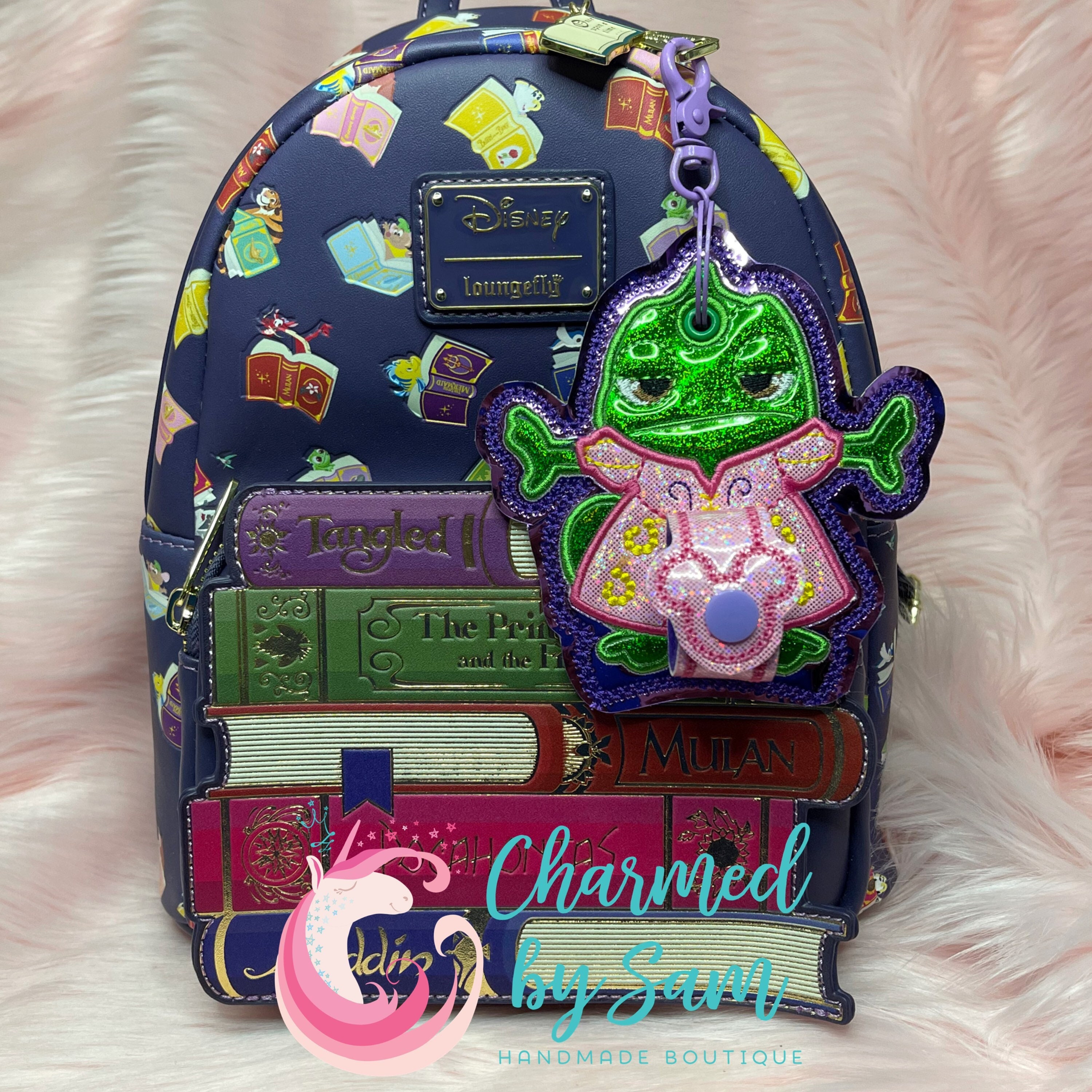 Pascal in Dress Rapunzel Tangled Inspired Minnie Mickey Ears - Etsy