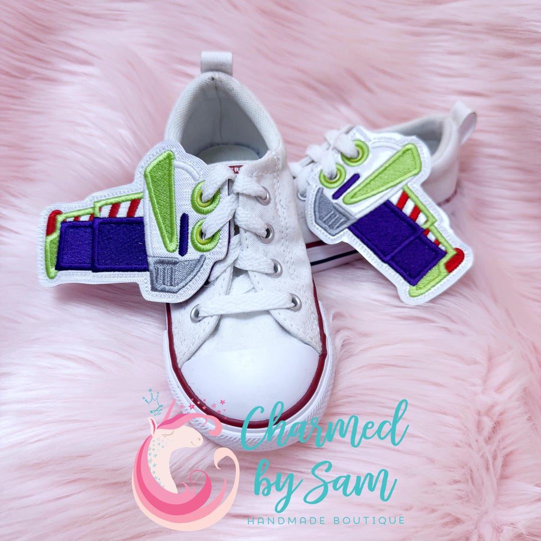 Buzz Lightyear Wings Inspired Shoe Boot Wings Mickey Ears, Princess ...
