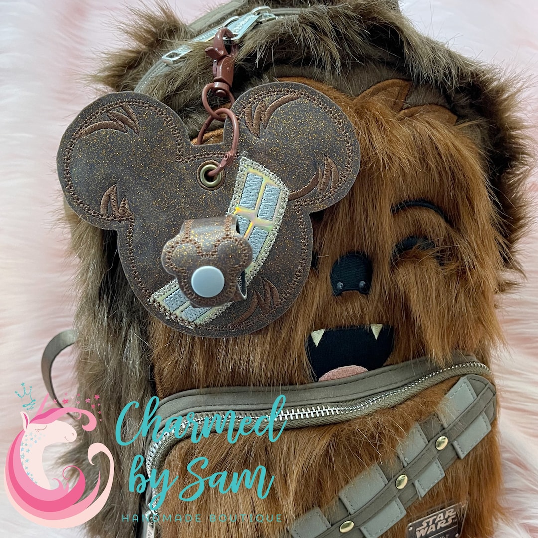 Chewbacca Star Wars Inspired Mouse Ears Holder, Hat Holder, Key Chain ...