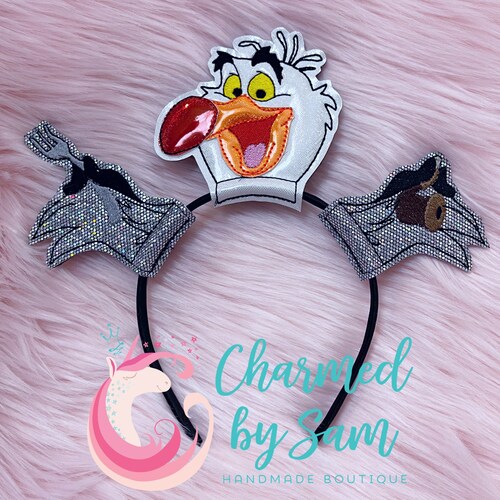 Little Mermaid Scuttle Seagull Inspired Mouse Ears Headband - Etsy