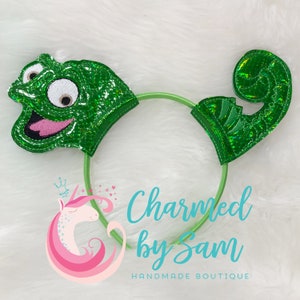 Pascal Rapunzel Tangled Inspired Minnie Mickey Ears, Chameleon ...