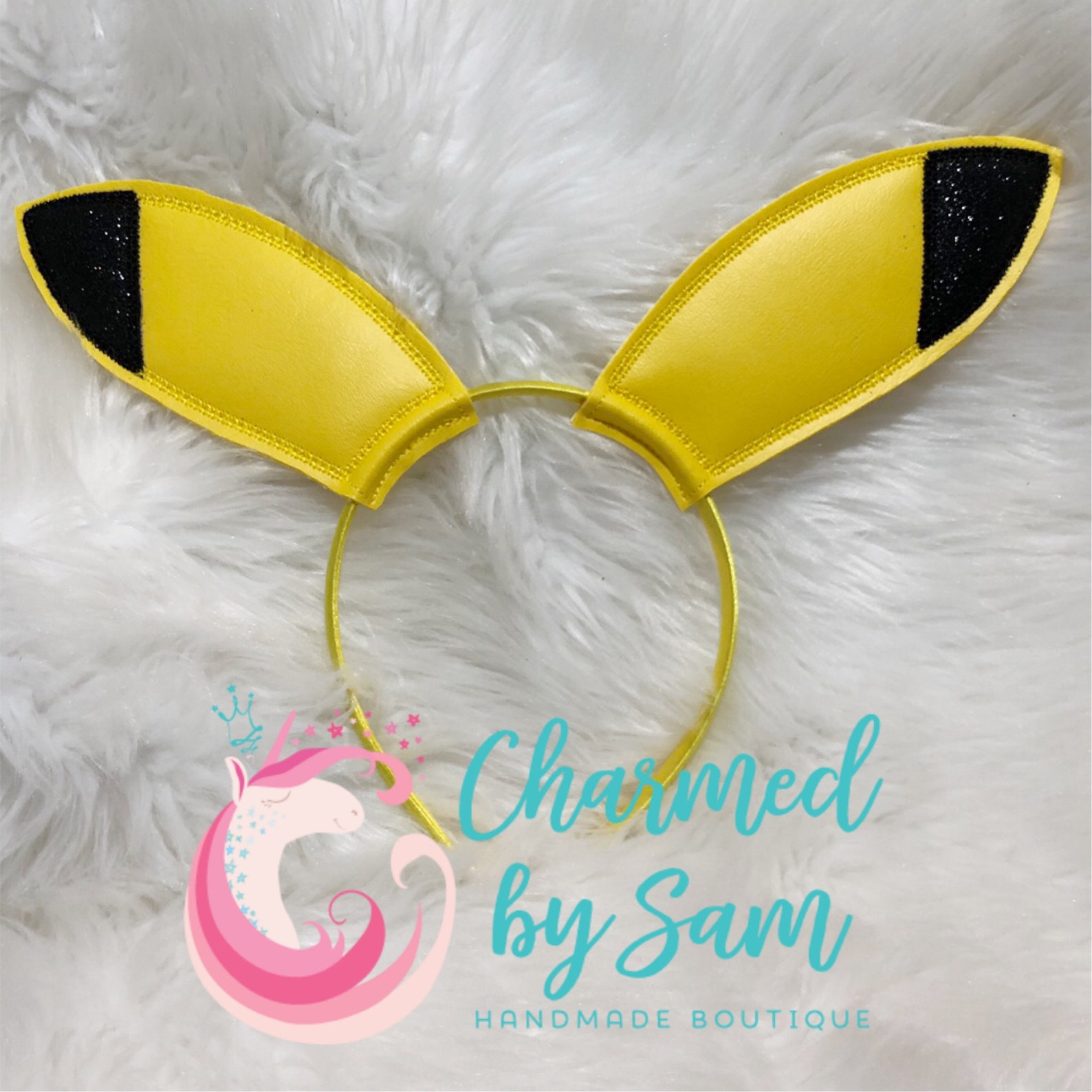 Pikachu Find Them All Game Pika Anime Inspired Ears Mouse | Etsy