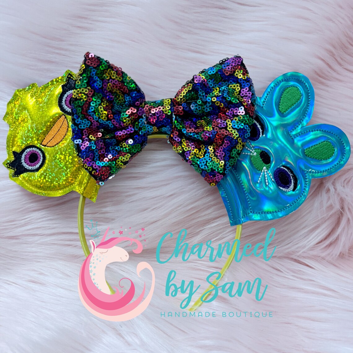Ducky and Bunny Ears, Toy Story 4 Inspired Mouse Minnie Mickey Ears ...