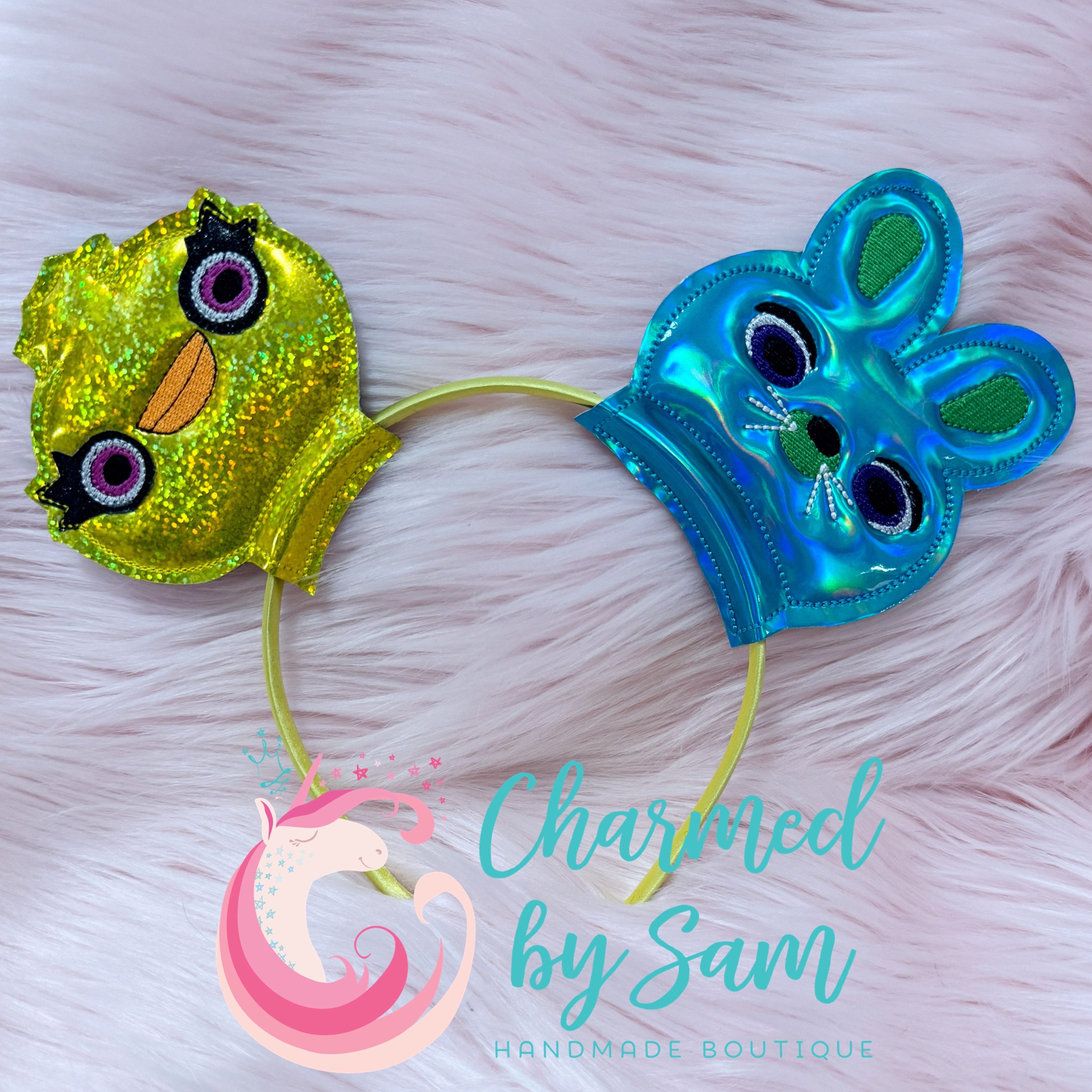 Ducky and Bunny Ears, Toy Story 4 Inspired Mouse Minnie Mickey Ears ...