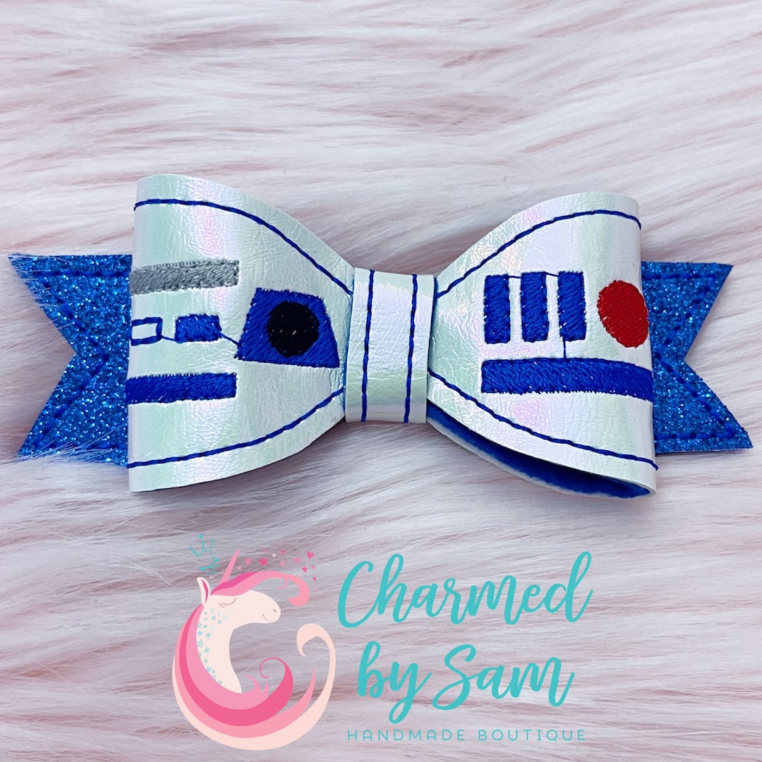 R2-D2 Droid Star Wars Inspired Bow, C-3PO, Ewok, Darth Vader, Princess ...