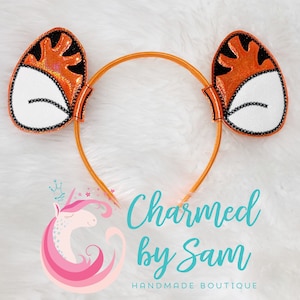 Holo Glitter Tigger Inspired Ears Headband, Pooh Ears, Tigger Ears, 100 ...
