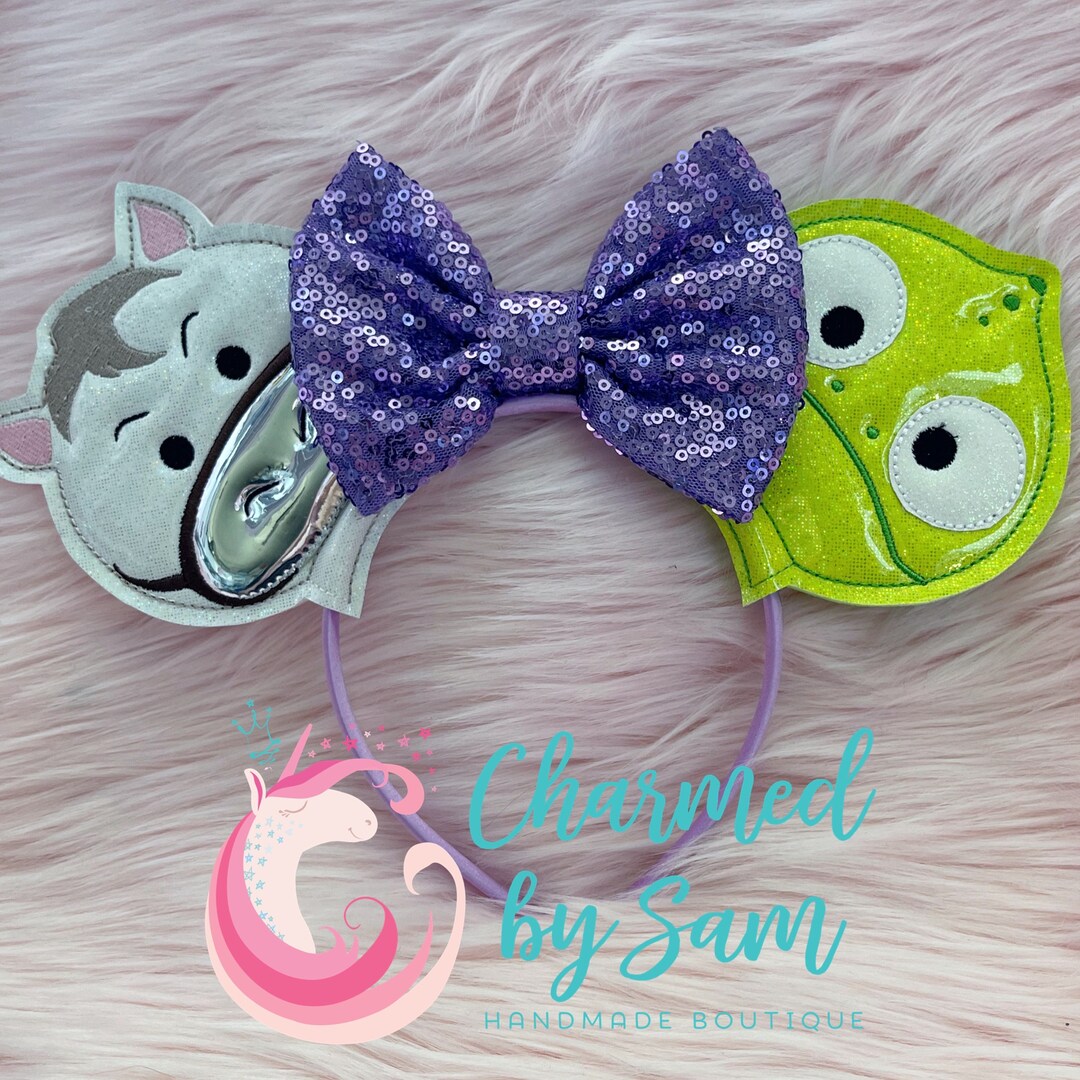 Glitter Max Horse Pascal Rapunzel Maximus Tangled Inspired Mouse Ears ...