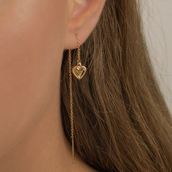 Threader Earrings - Etsy