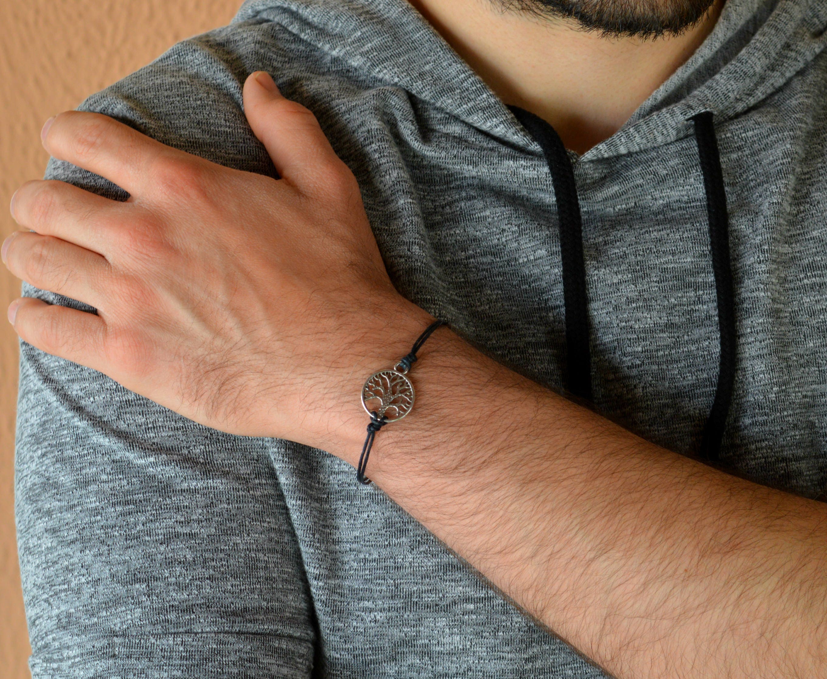 Tree of Life Bracelet Chakra Bracelet Black Bracelet - Etsy