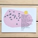 Starlings Pink Typewriter Poem Print, A6, A5, A4, A3, Original Poem ...