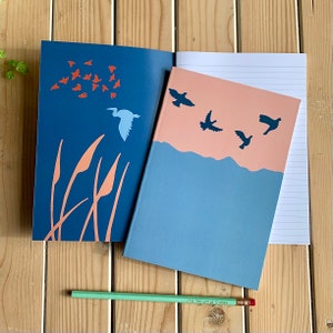Bright Bird Notebooks, A5. Single Notepad or Mixed Pack of Five ...