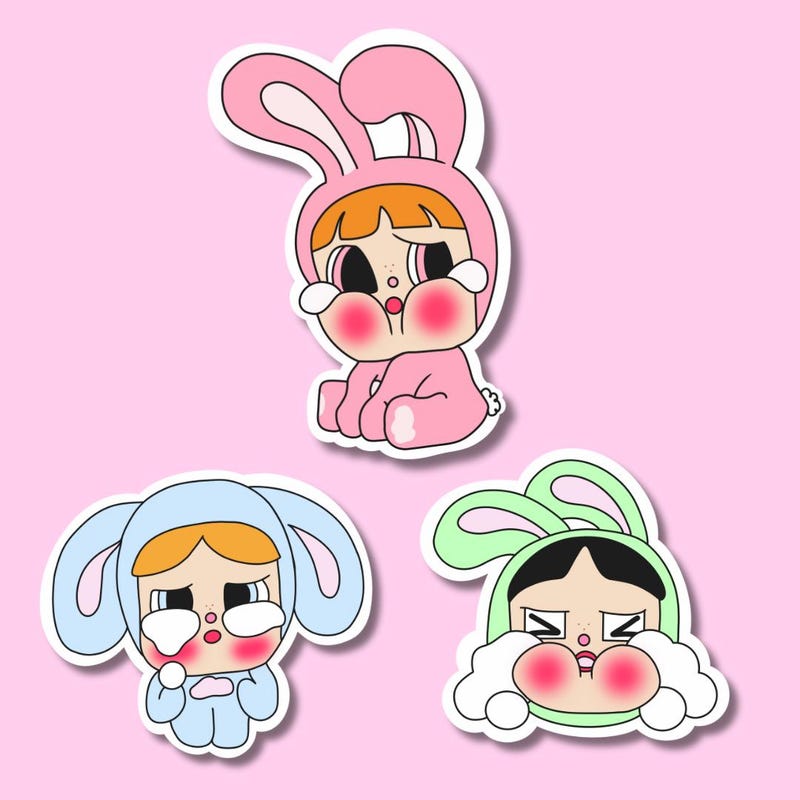 Labubu Cry Baby - Etsy