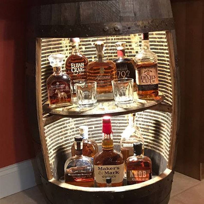 Whiskey Barrel Bar - Etsy