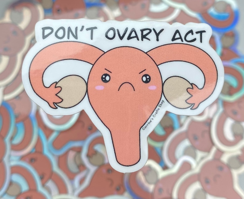 Angry Uterus Stickers/ Teenager Gift/adult Humor Stickers/ - Etsy UK
