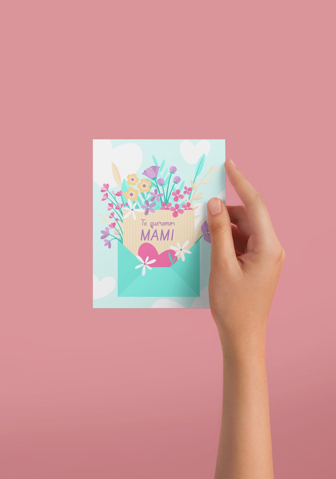 Spanish Mothers Day Cards Digital, Tarjeta Del Dia De Las Madres, Happy ...