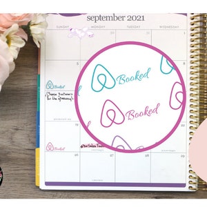 Airbnb Stickers for Planner Printable Planner Stickers, Bullet Journal ...