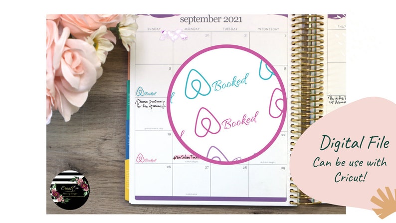 Airbnb Stickers for Planner Printable Planner Stickers, Bullet Journal ...